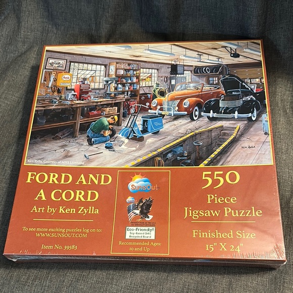 Toys | Ford And A Cord Jigsaw Puzzle | Poshmark